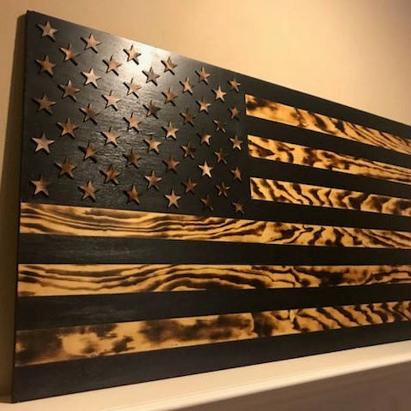 Wood Flag - Etsy