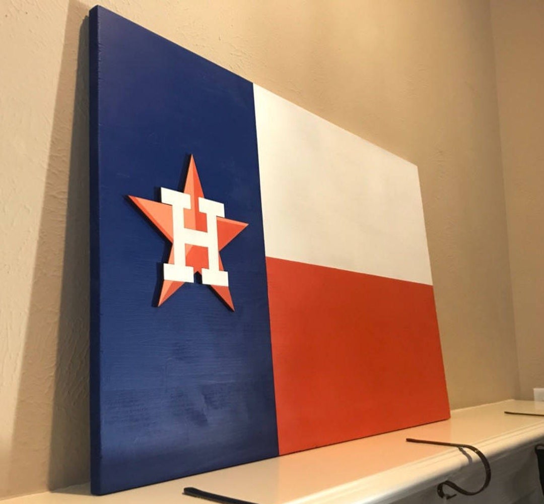 Houston Astros Flag, Wood Flag, Houston Texas, World Series Champions ...