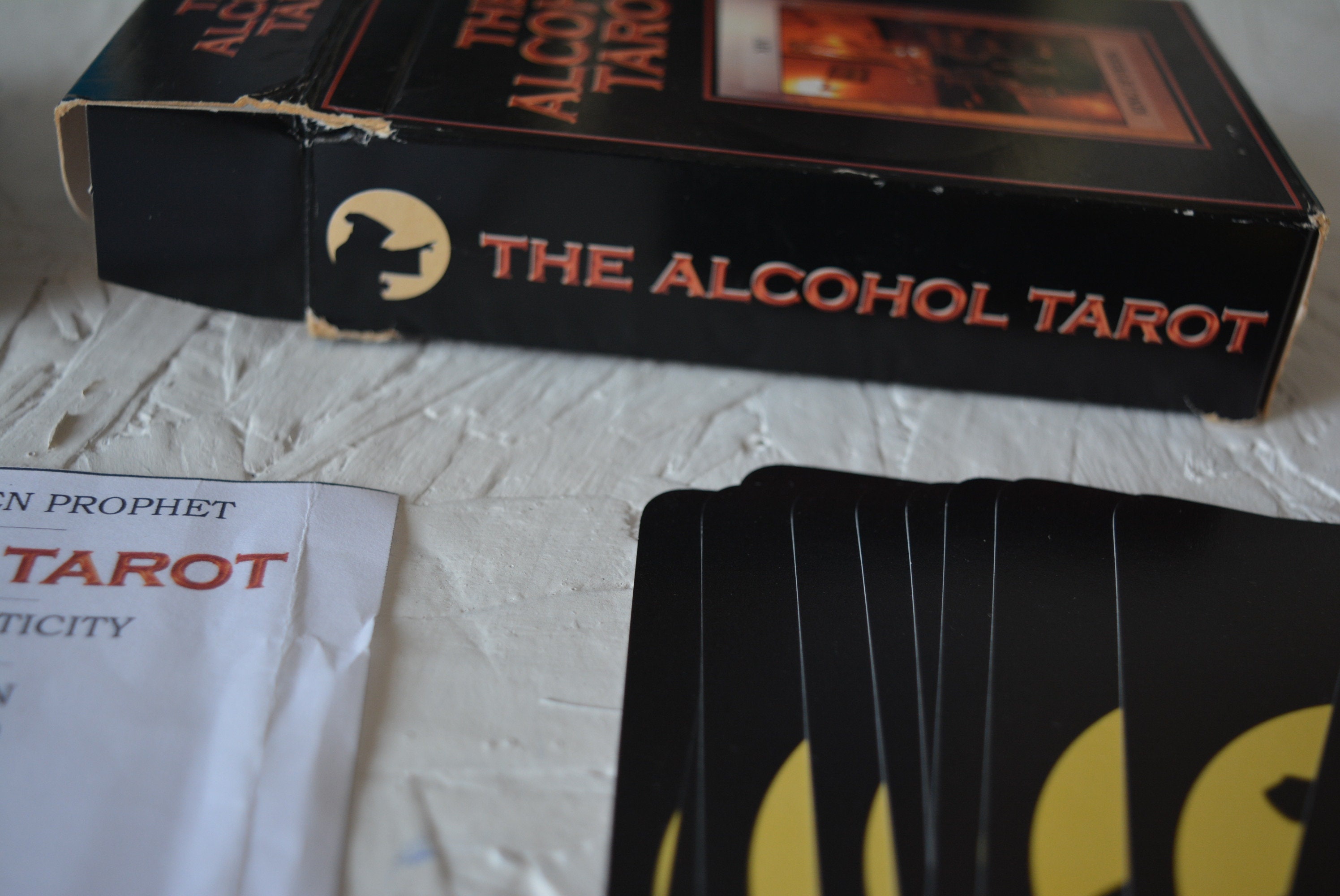 Limited Edition Tarot Deck: Alcohol Tarot - Etsy