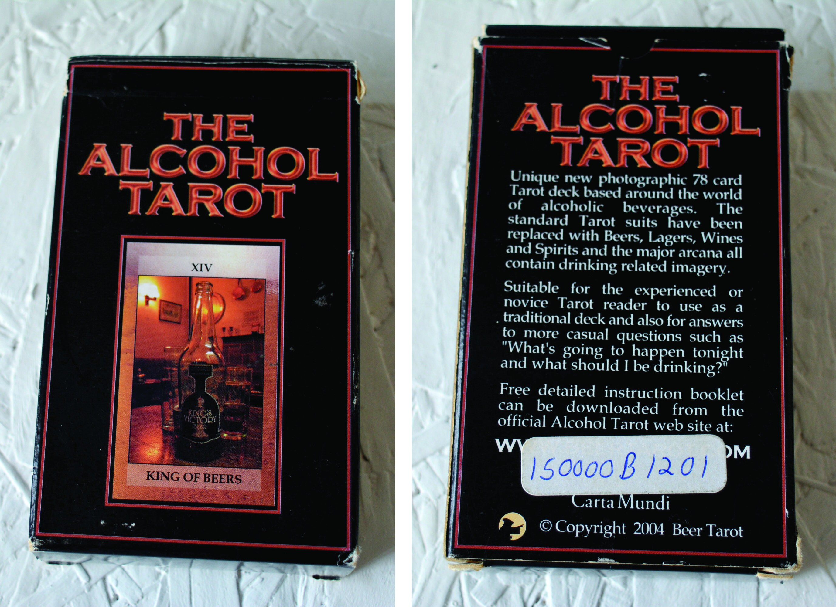 Limited Edition Tarot Deck: Alcohol Tarot - Etsy