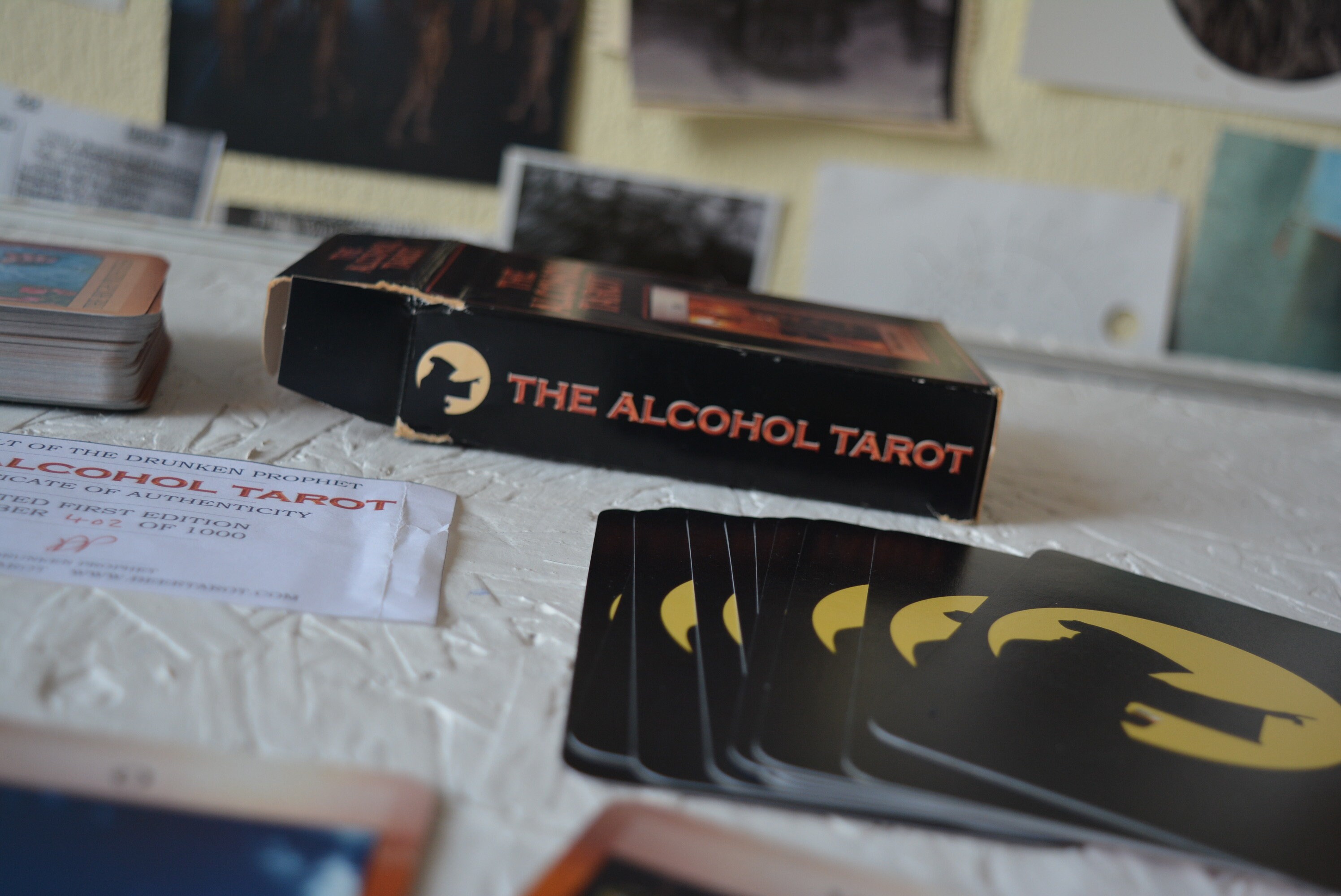 Limited Edition Tarot Deck: Alcohol Tarot - Etsy