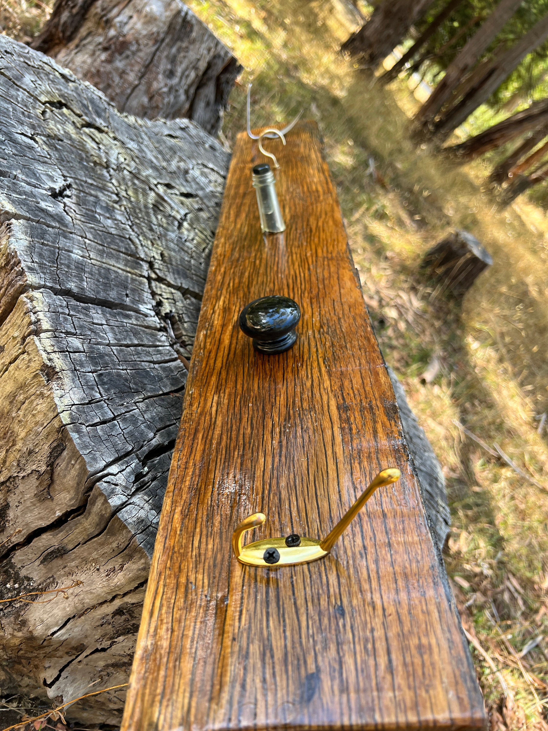 Hand Made Reclaimed Timber Coat Rack - Etsy Australia