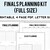Finals Planning Kit (printable Planner) - Etsy