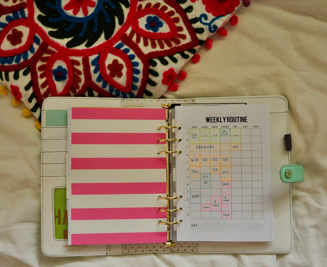 Basic Planner Kit (a5 Size) - Etsy