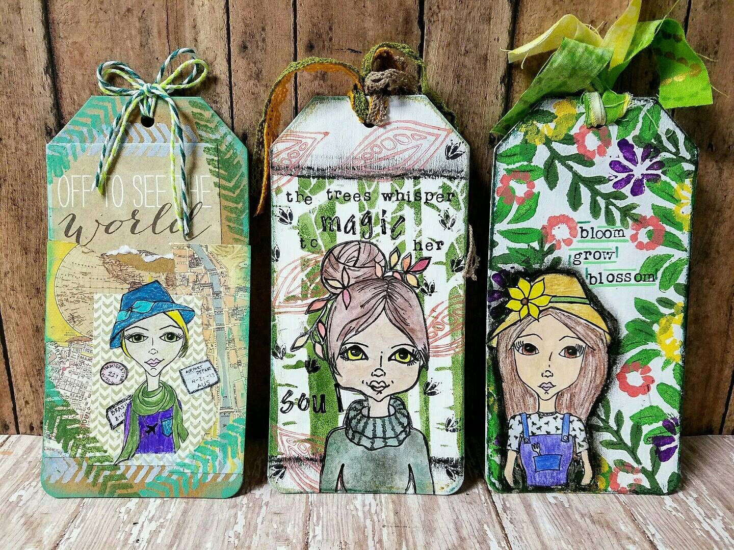 Travel Girl Digital Stamp/ Planner Digital Stamp - Etsy