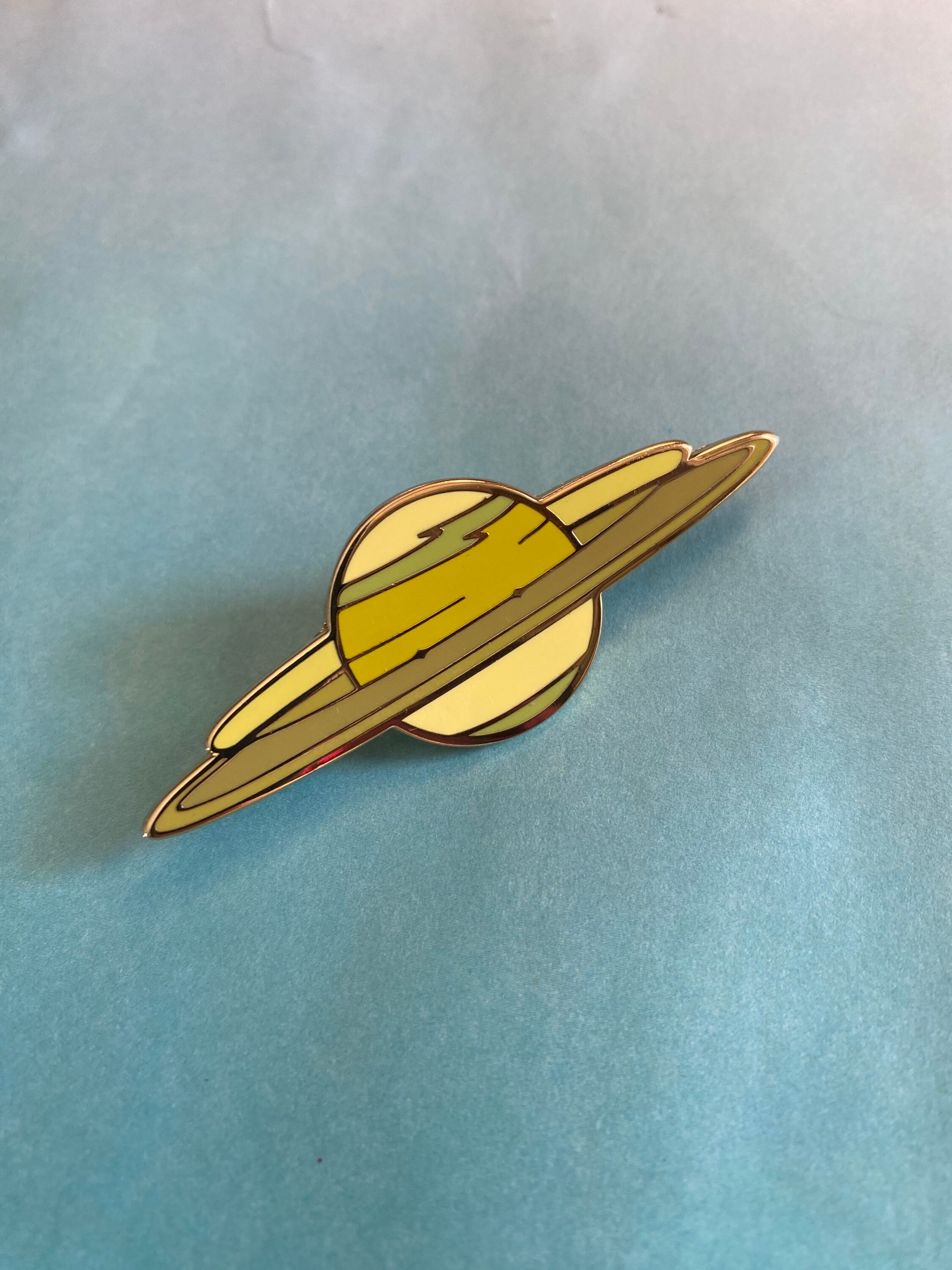 Saturn Pin - Etsy