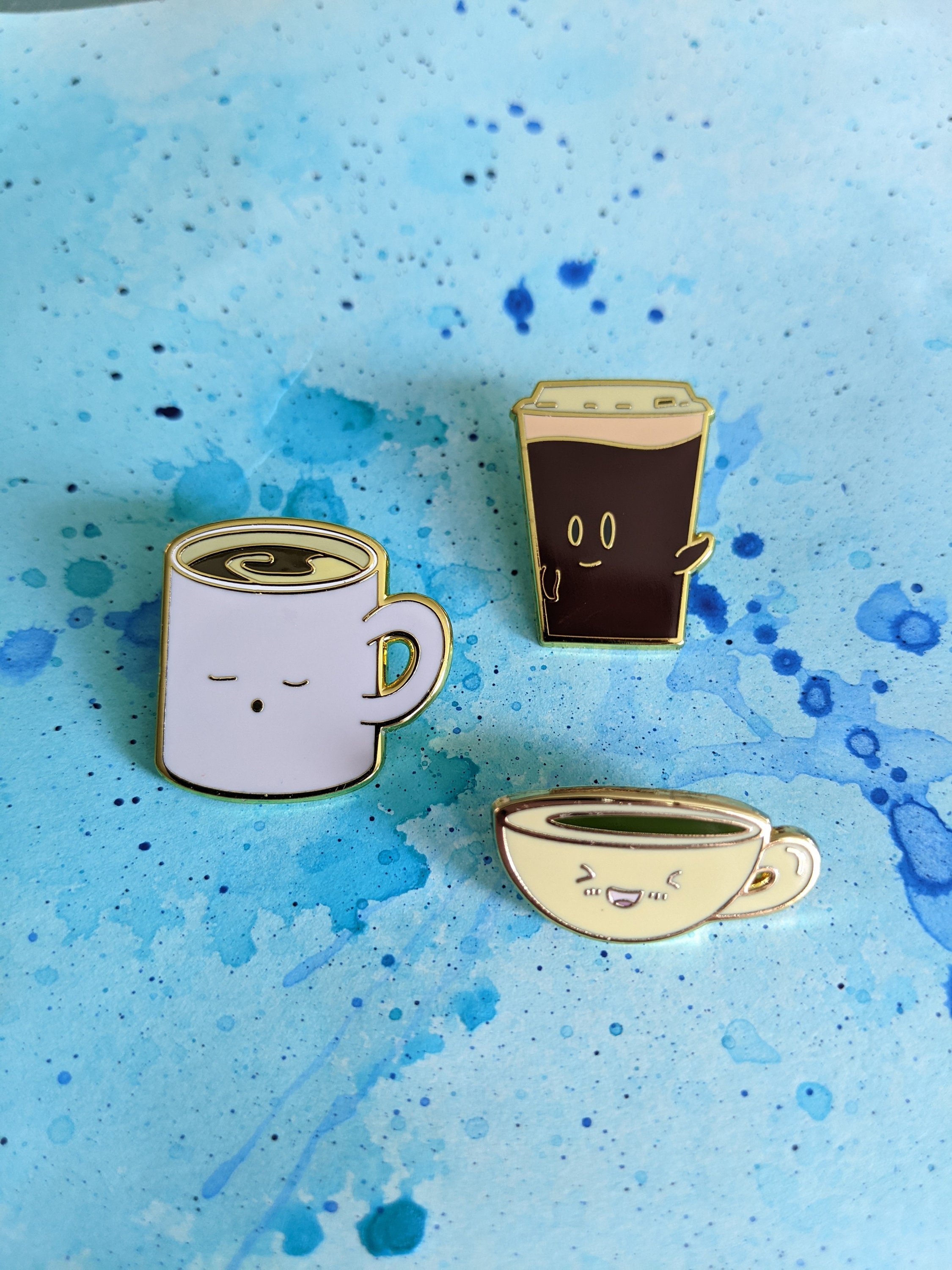 Coffee Pins - Etsy
