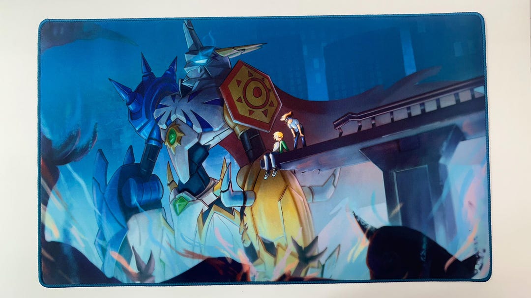 Omnimon Digimon Card Game Playmat, Digimon Card Game Mouse Pad, TCG ...