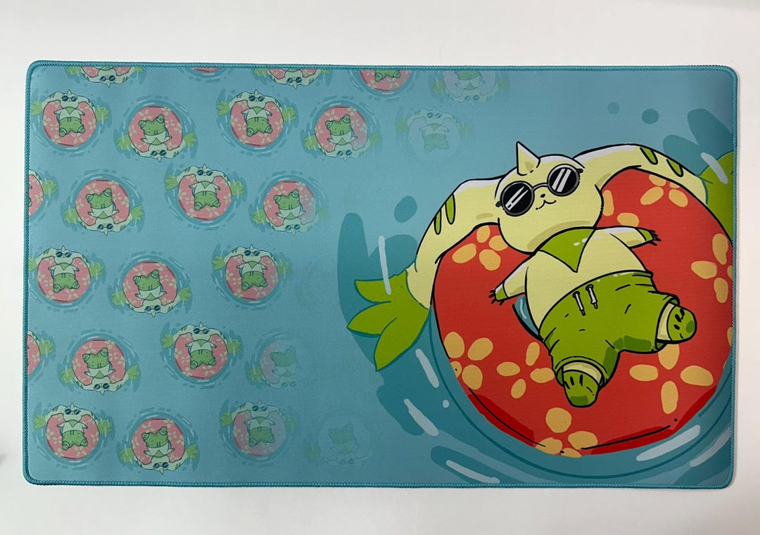 Terriermon Digimon Card Game Playmat, Digimon Card Game Mouse Pad, TCG ...