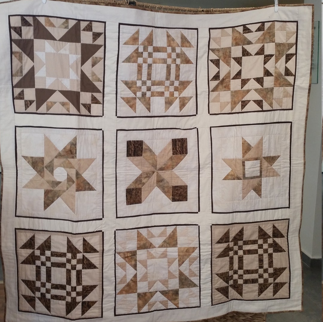 Sampler Quilt, Traditional Sampler Quilt, Sampler Wallhanging Quilt ...