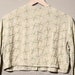 Repaired Vintage 1960s Ecru and Blue Theater Bed Jacket Womens Size ...