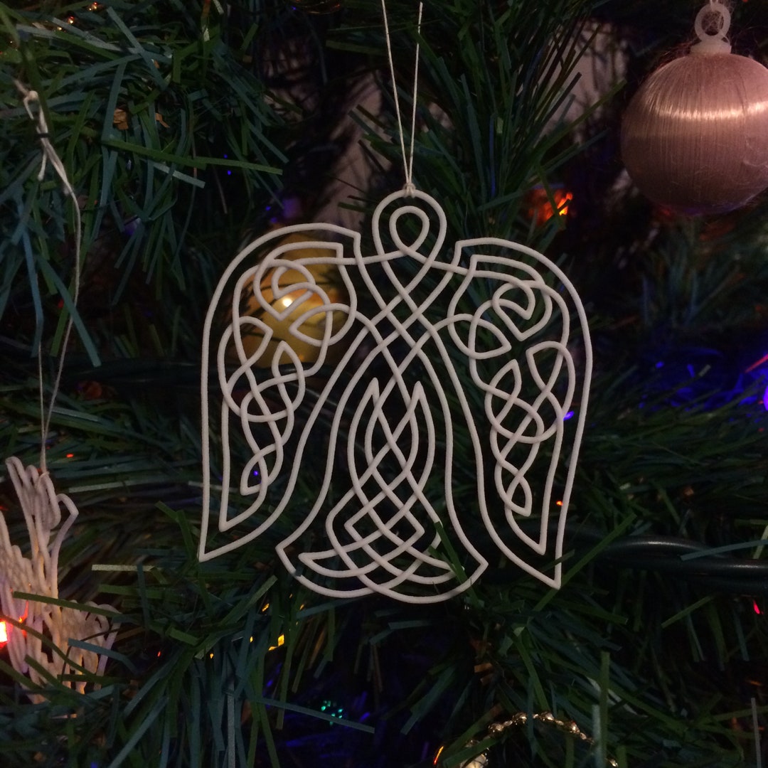 Angel Knot Christmas Ornament - Etsy