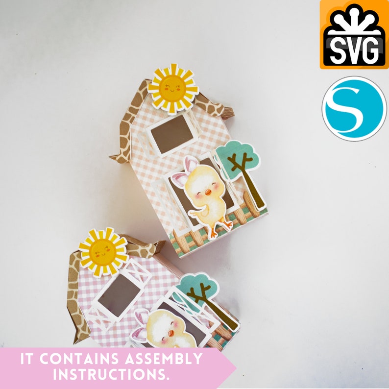 Farm Box SVG and Studio3 Files Cutting Files Differents - Etsy