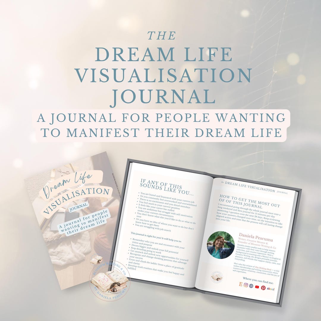 The Dream Life Visualisation Journal - Etsy