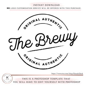 Circle Logo. Stamp Logo. Signature Logo. Calligraphy Logo. Business ...