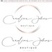 Instant Download Logo Design Edit Yourself, Logo, Watermark, Rose Gold ...