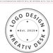 Badge Logo. Round Logo. Circle Logo. DIY Logo. Do It Yourself Logo ...