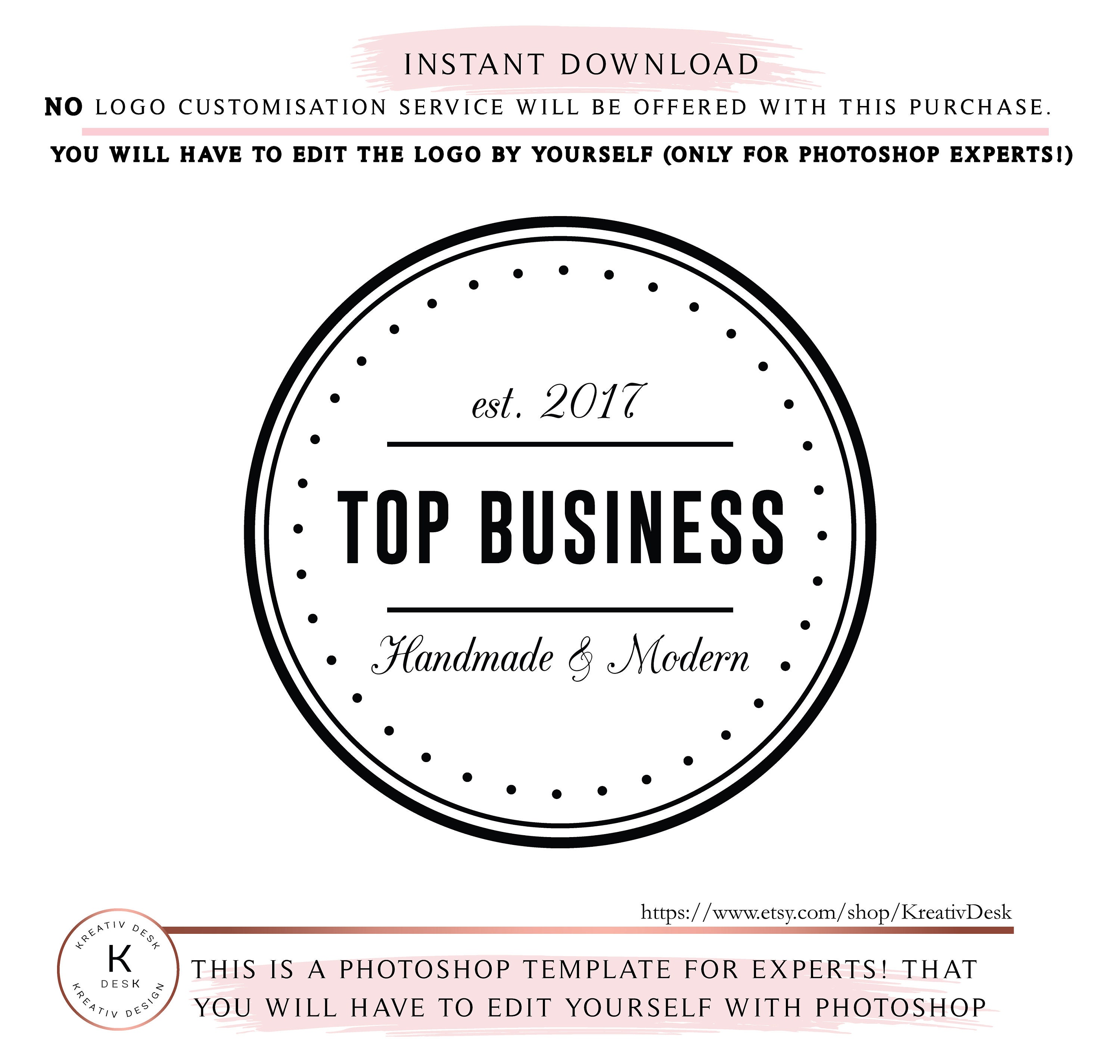 Circle Logo Design Photoshop