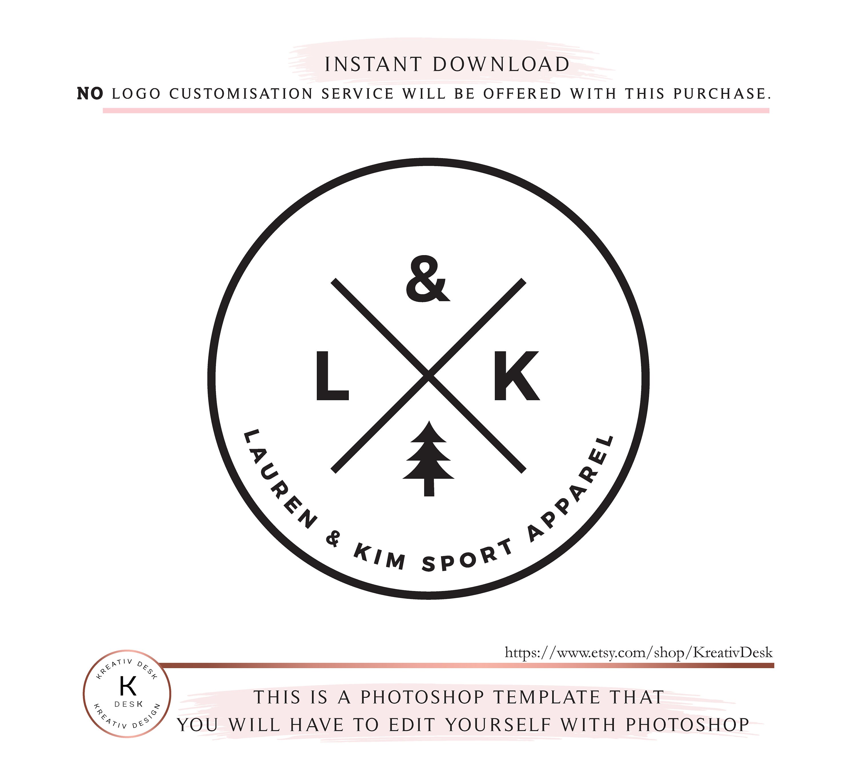 Circle Logo Design. Circle Business Logo. Simple Round Logo. Tree Logo ...