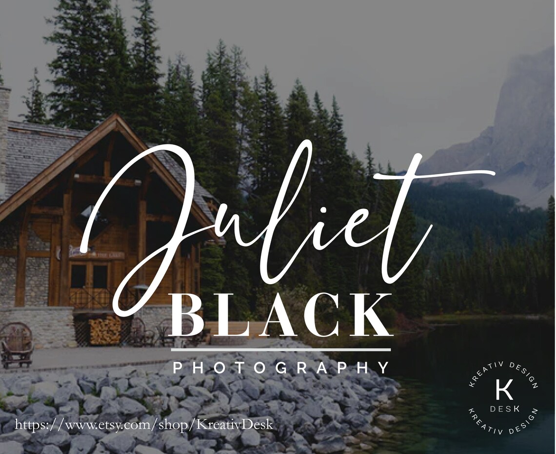 Initials Logo Signature Logo Calligraphy Name Logo Business - Etsy