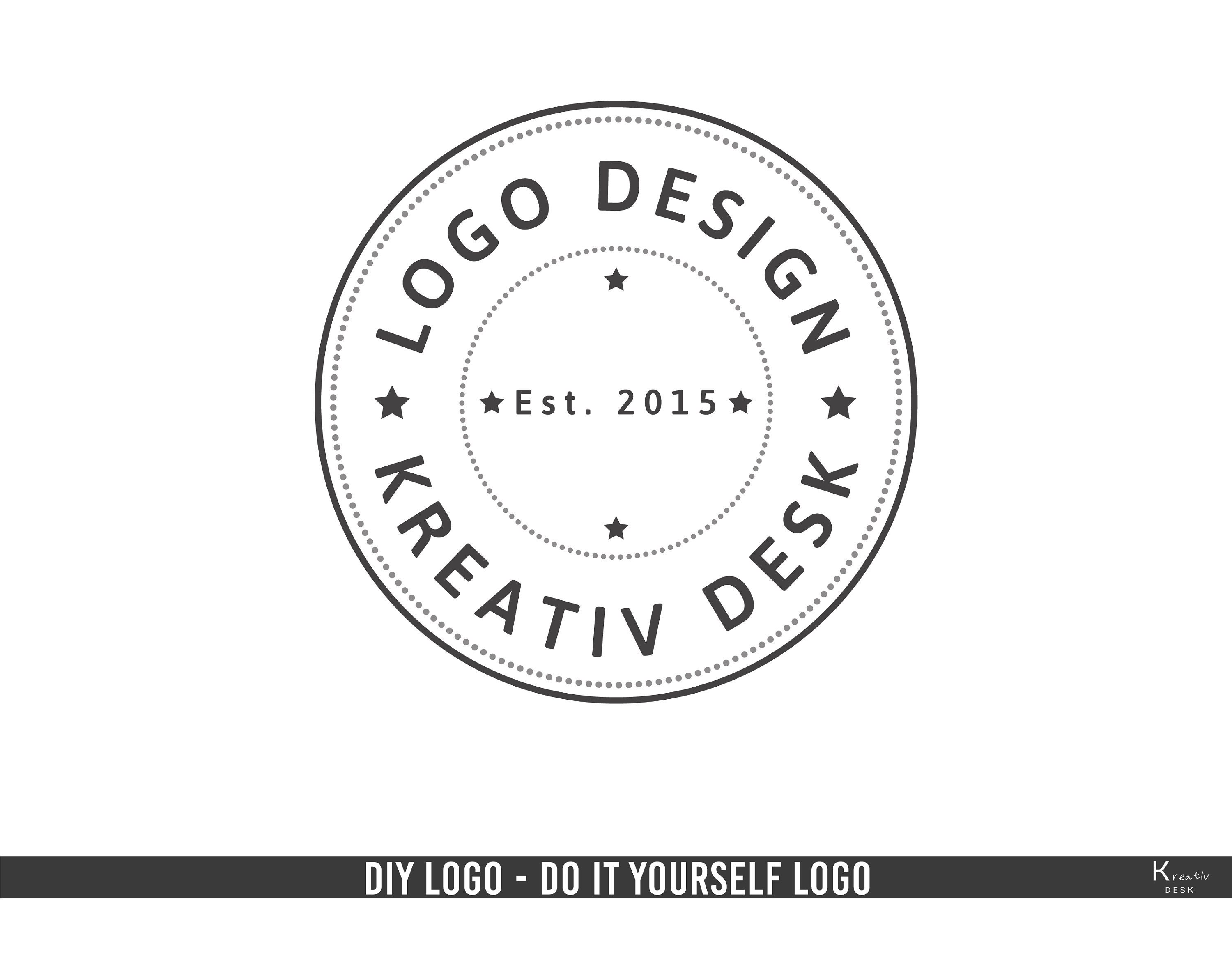 Circle Logo Design Photoshop