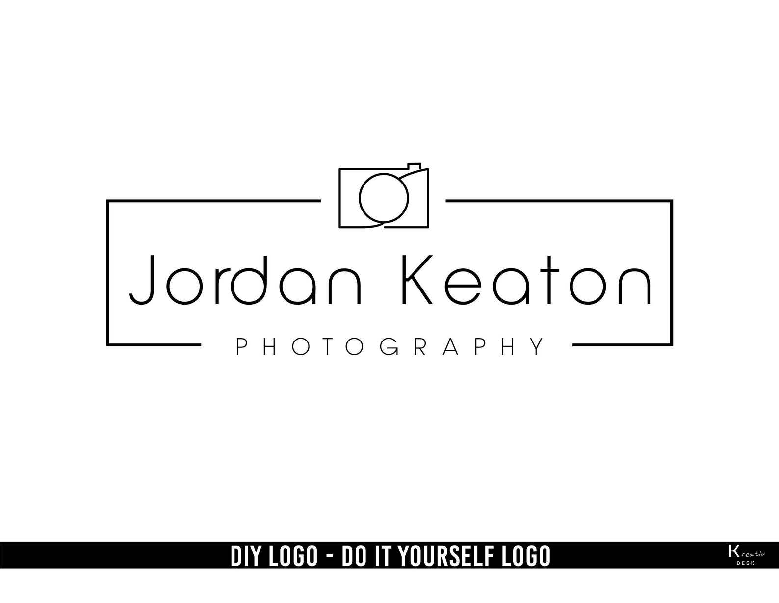 Photographer Logo. Photography Logo. Camera Logo. Minimal Logo. Simple ...