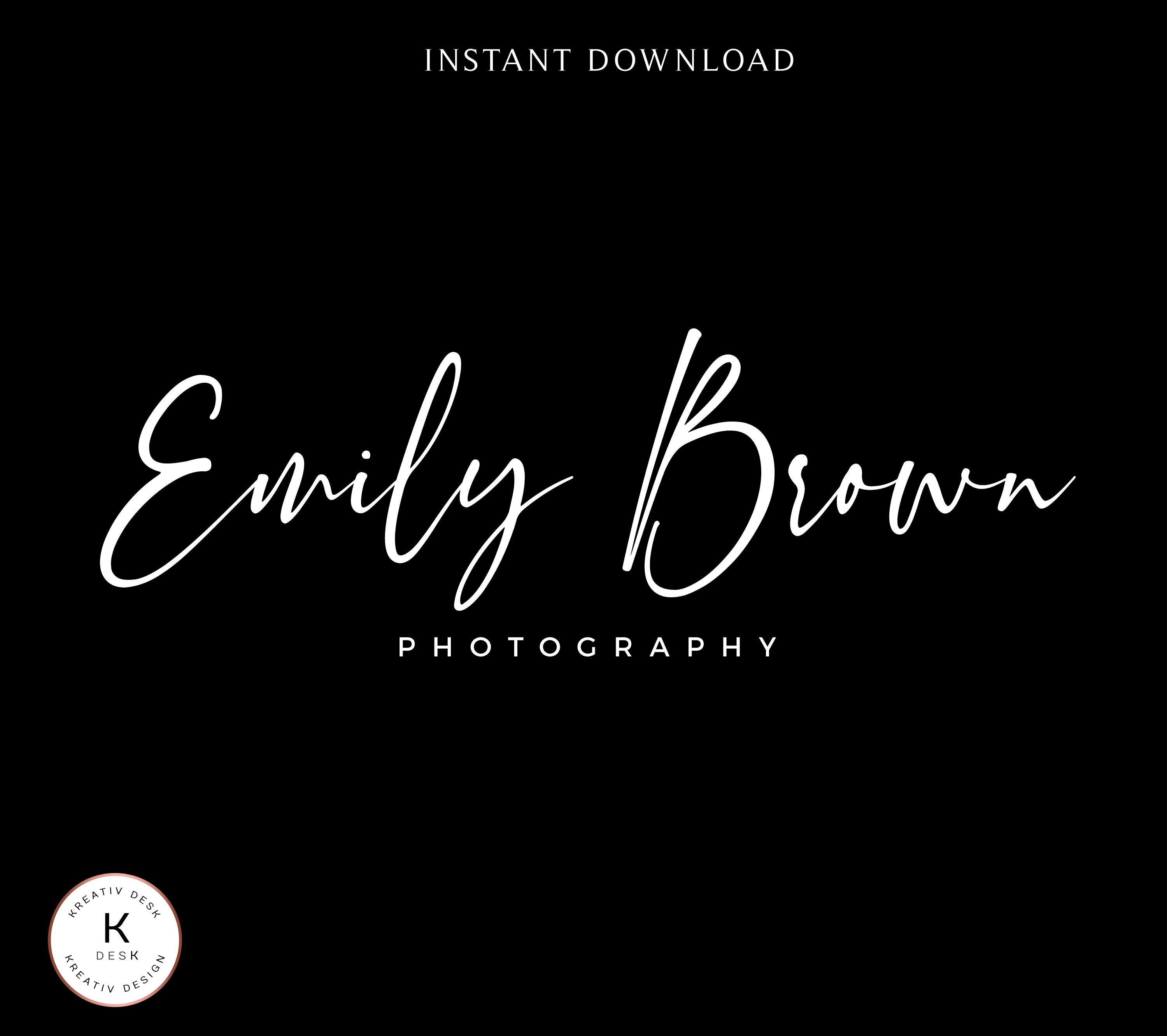 Logo Rectangle Logo Modern Logo Minimal Logo Signature | Etsy