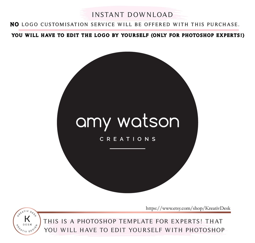 Round Logo. Stamp Logo. Circle Logo. Badge Logo. Modern Minimal Logo ...