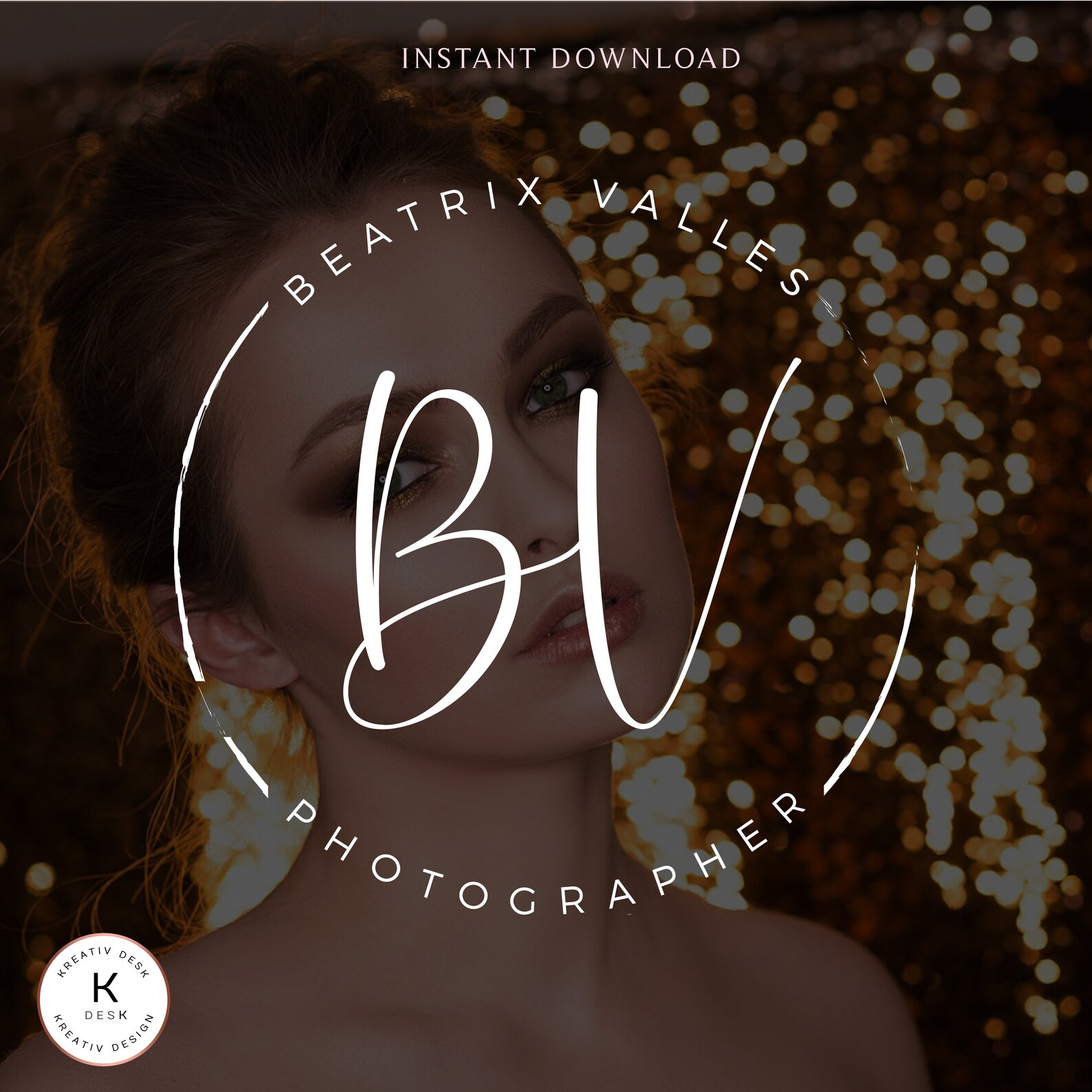 Initials Logo Signature Logo Calligraphy Name Logo Business | Etsy