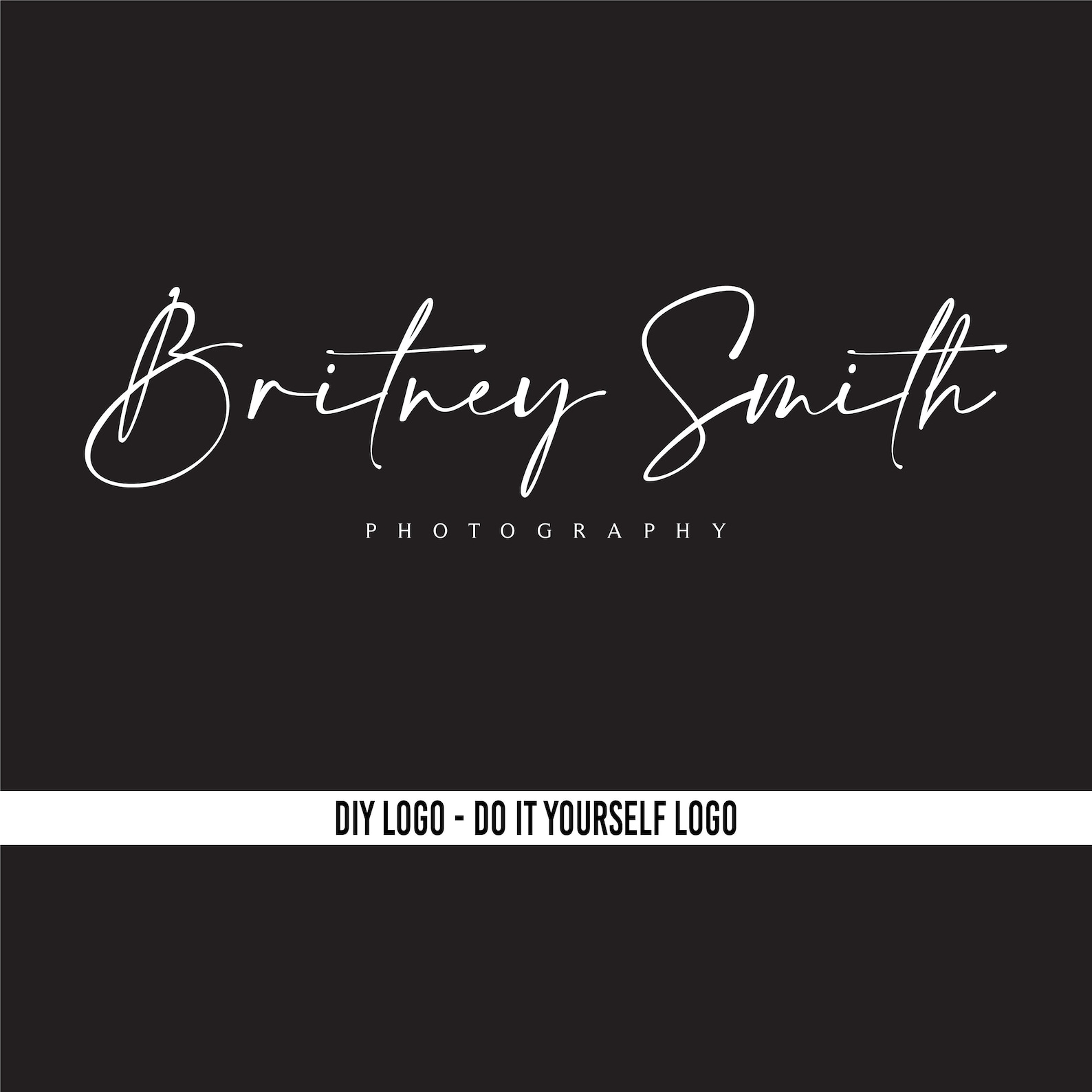 INSTANT DOWNLOAD Signature Calligraphy Watermark Photography | Etsy