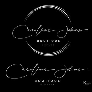 Instant Download Logo Design Edit Yourself, Logo, Watermark, Rose Gold ...