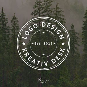 Badge Logo. Round Logo. Circle Logo. DIY Logo. Do It Yourself Logo ...