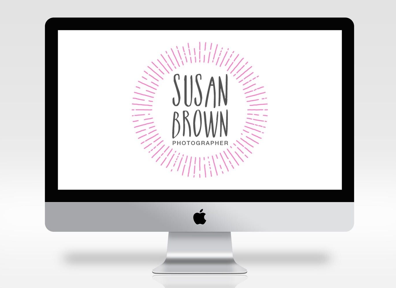 Sunray Logo. Sun Logo. Ray Logo. Circle Logo. Photography | Etsy