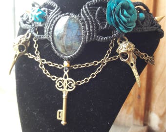 Steampunk choker | Etsy