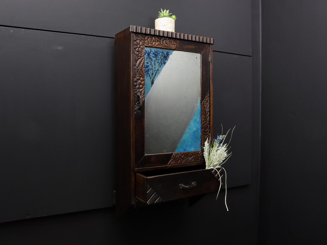 Apothecary Cabinet-medicine Cabinet| Country Home Decor |rustic Wall Cabinet -bathroom Decor or ...