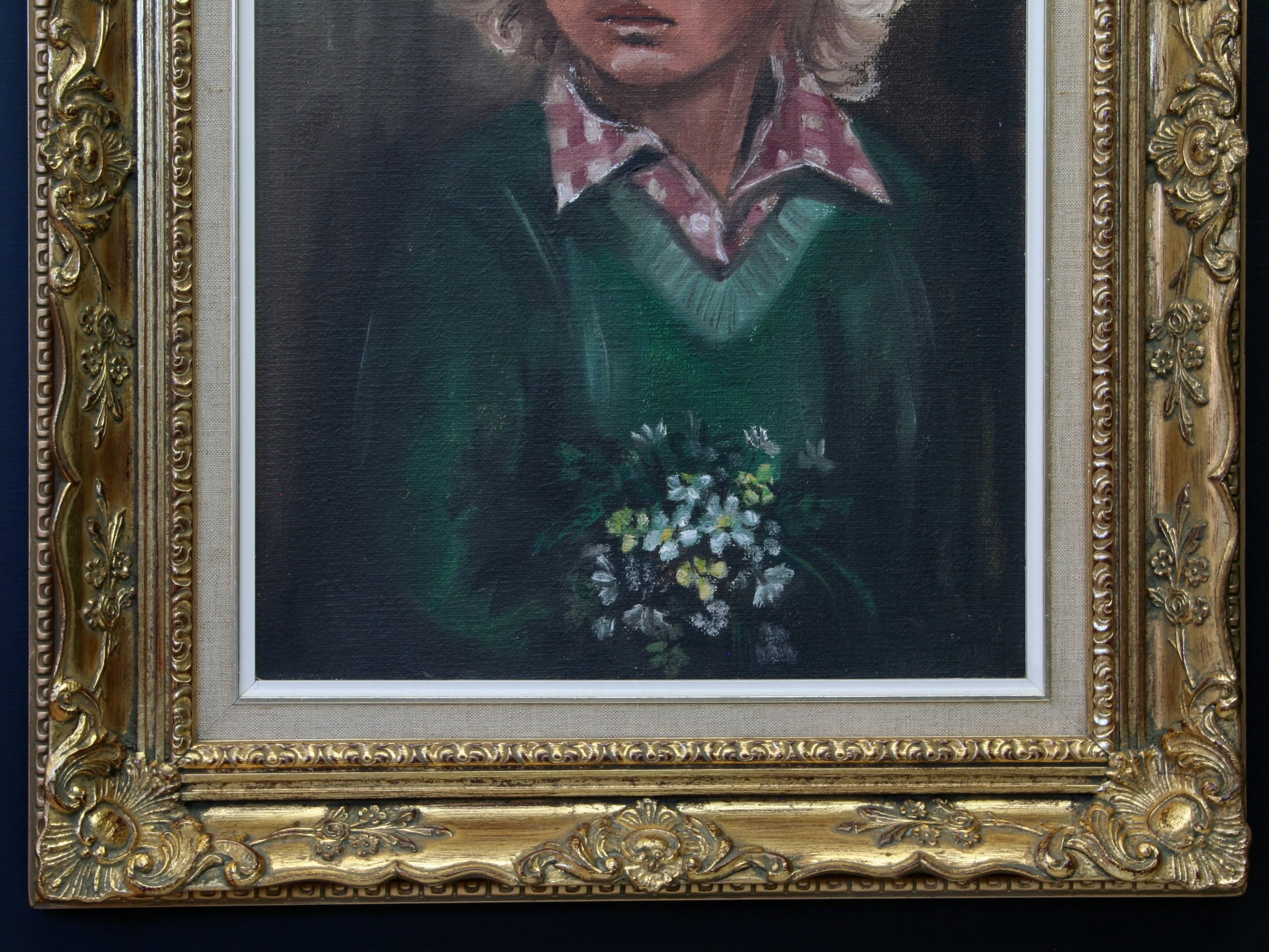 European-baroque Frame-portrait Painting-antique | Etsy