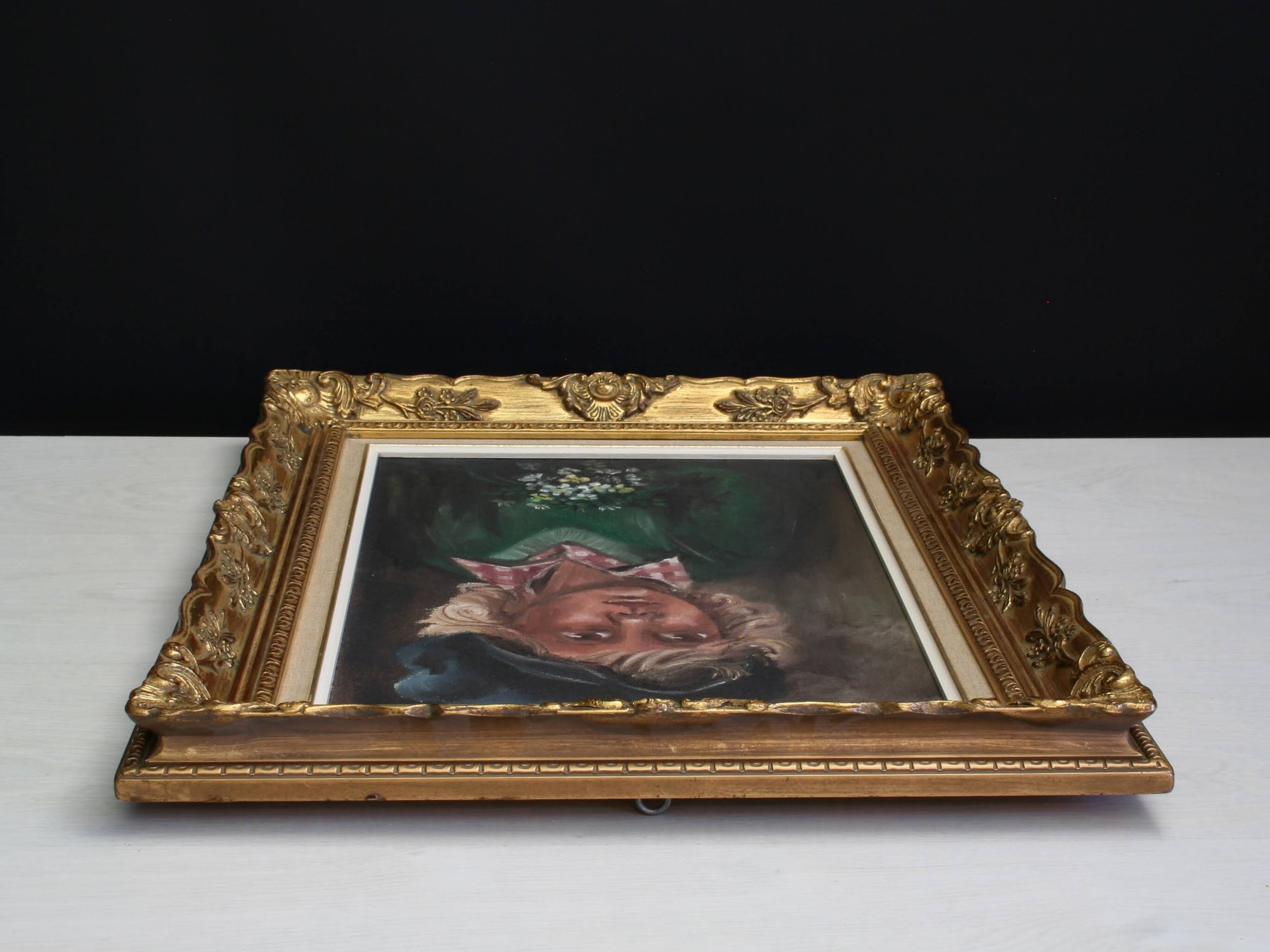 European-baroque Frame-portrait Painting-antique | Etsy