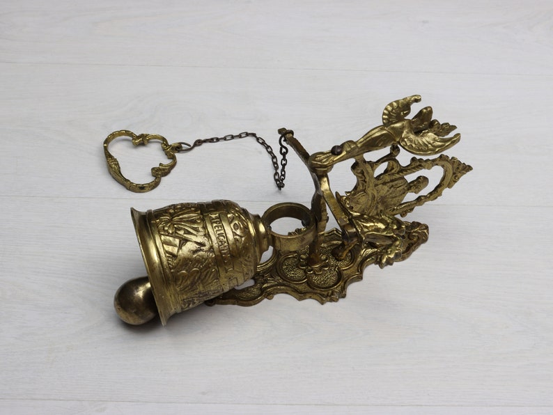 Wall Mounted Bell Modern Farmhouse Decor Dinner Bell - Etsy