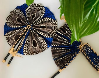 Ankara Hand Fan | Etsy
