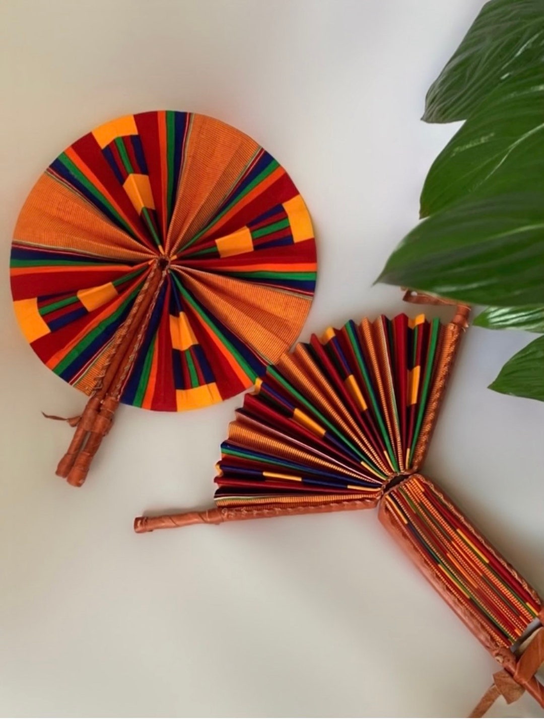 Motherland Fans: African Ankara Print Handheld Folding Hand Fan - Etsy