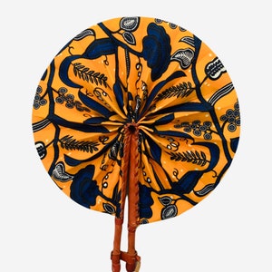 Motherland Fans: African Ankara Print Handheld Folding Hand Fan - Etsy