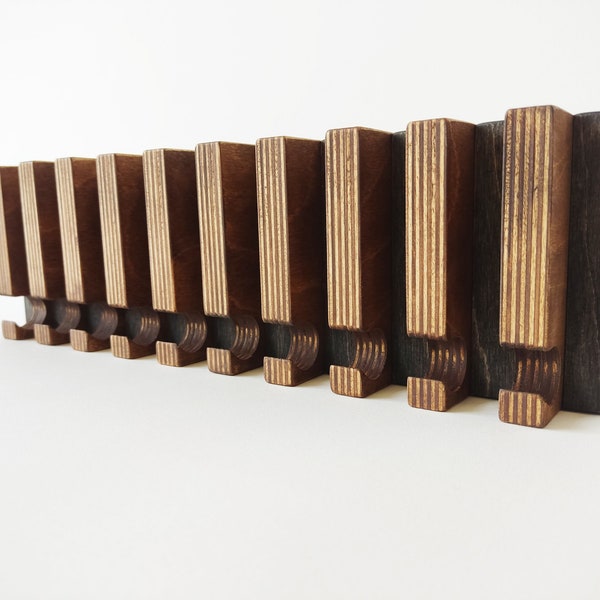 Modern Key Rack - Etsy