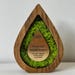 Customizable Drop-shaped Wooden Award Trophy, Unique Stylish Piece - Etsy