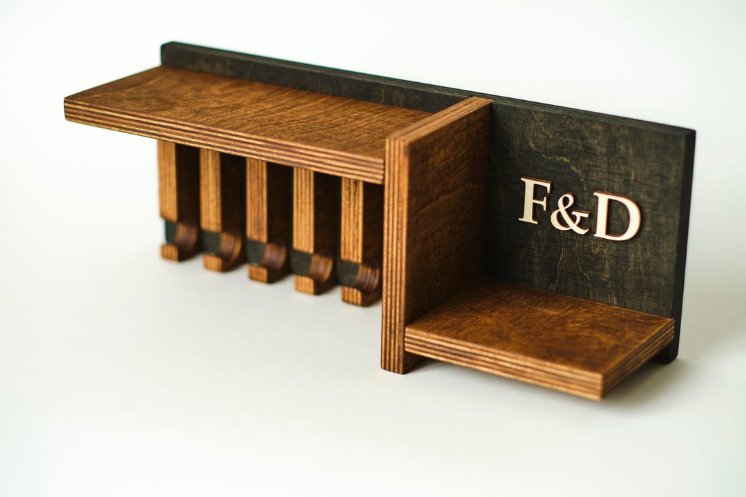 Keys Hanger, Entryway Organizer Wall - Coat Rack Wall Mount, Wood Key Holder, Wall Key Holder ...