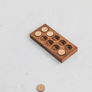 Wooden Ten Frame Kids Learning Montessori Numbers and Counting Toys ...