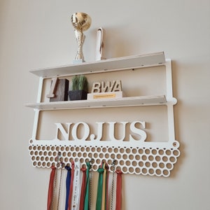 Medal Display Hanger, Personalized Gift for Kids Birthday, Medal Holder ...