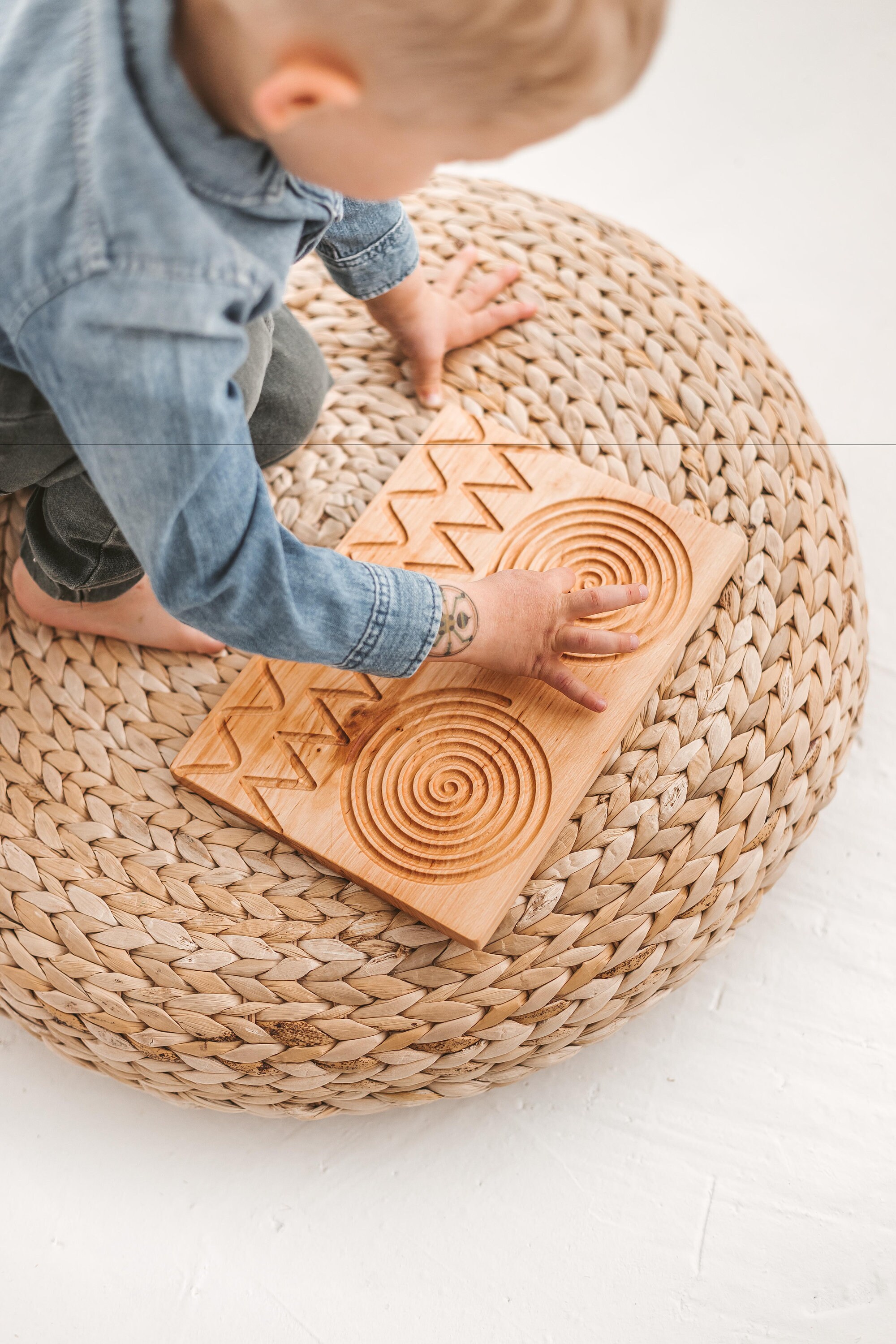 Shape Tracing Board, Montessori Toddler Wooden Toys, Homeschool Kids ...
