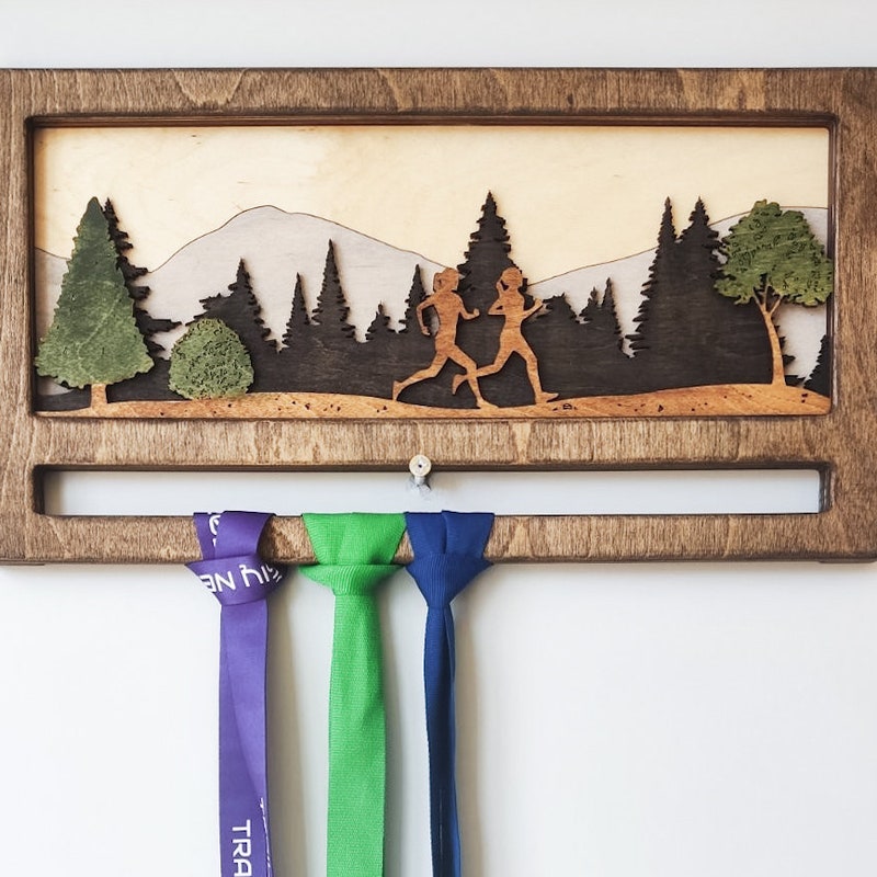 Running Medals Rack - Etsy