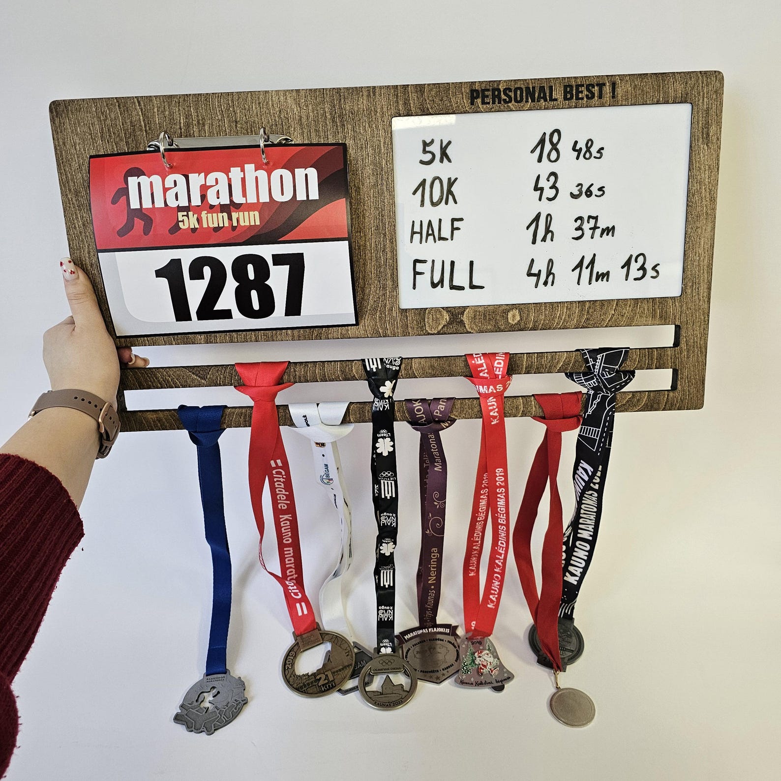 Medal Holder for Runner, Medal Hanger, Runner Gift, Medal Display ...