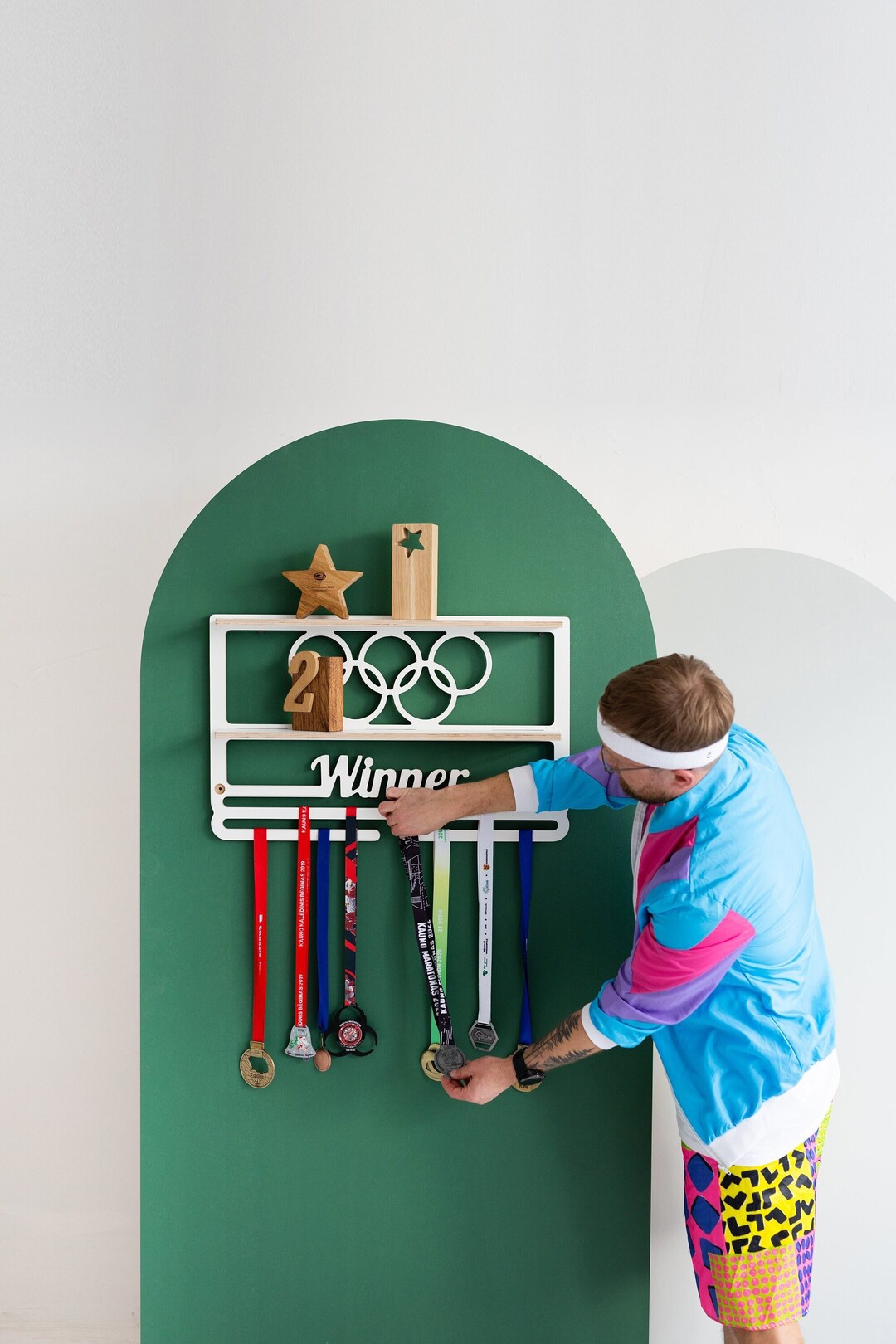 Winner Medal Display Rack Olympic Medal Holder Sports Medal - Etsy